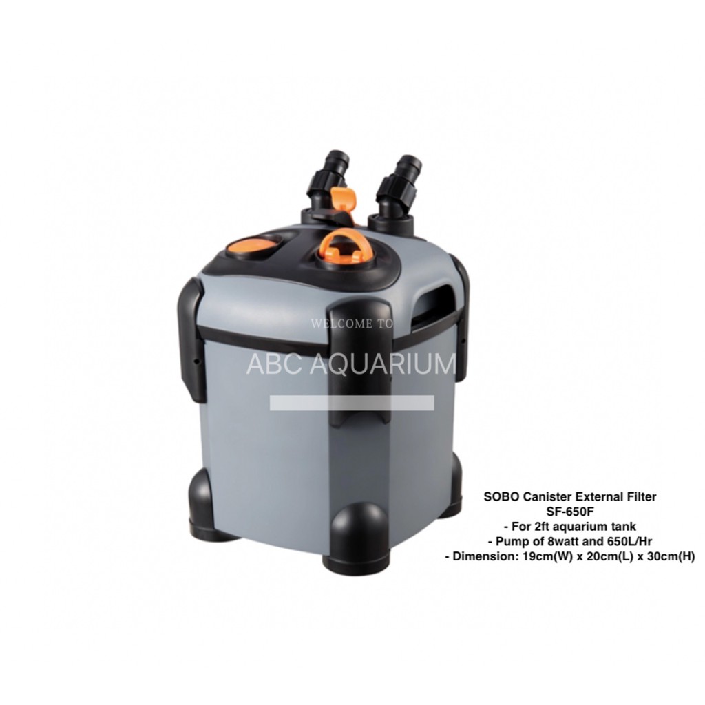 (READY STOCK) SOBO External Canister Filter / UV with Aquarium Pump SF ...