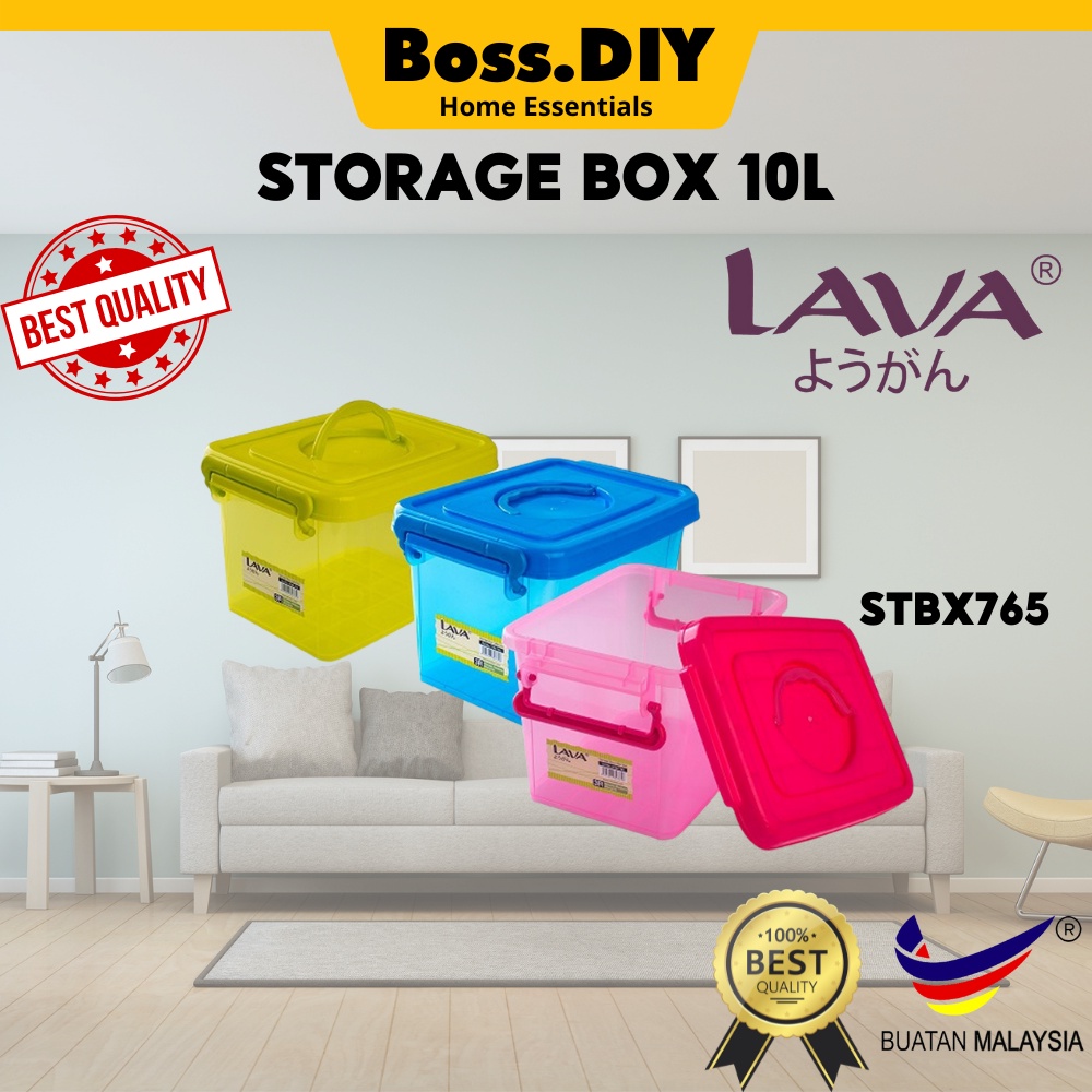 LAVA Storage Box (Small) 10L (STBX765) | Shopee Malaysia