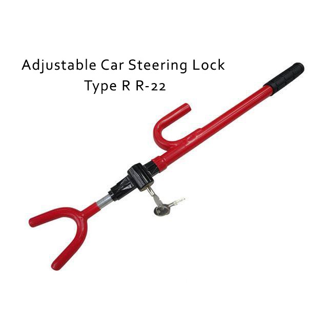 Y Shape Kunci Stereng Kereta Car Steering Anti-Thief Adjustable Wheel ...