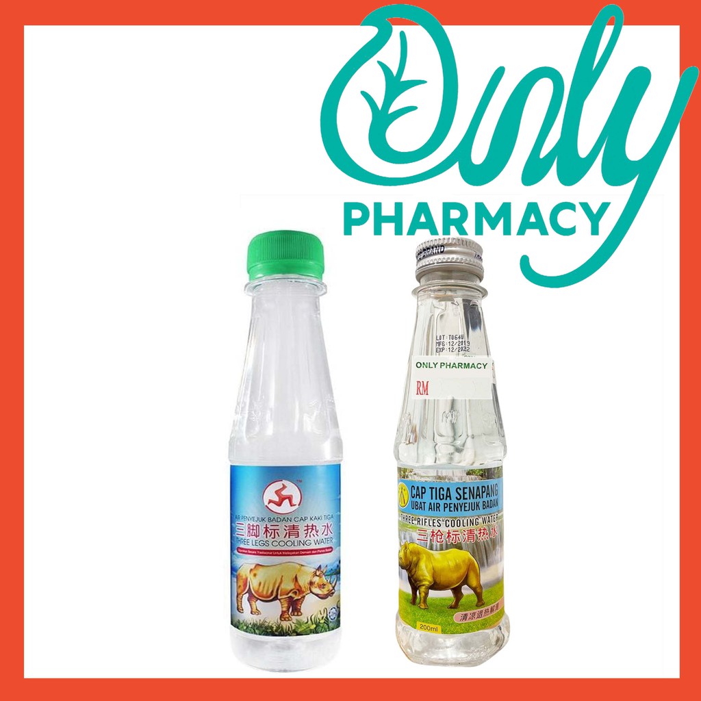 Three Legs Cooling Water 200ml 3 Legs Minuman Buang Panas or Three ...