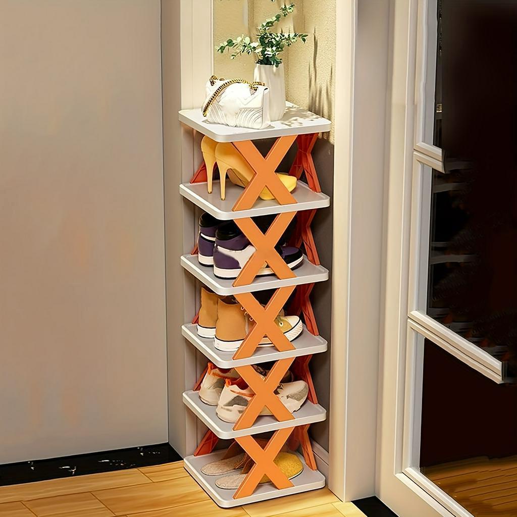 Foldable Simple Shoe Shelf, Indoor Combination Shoe Rack, Multi-layer ...
