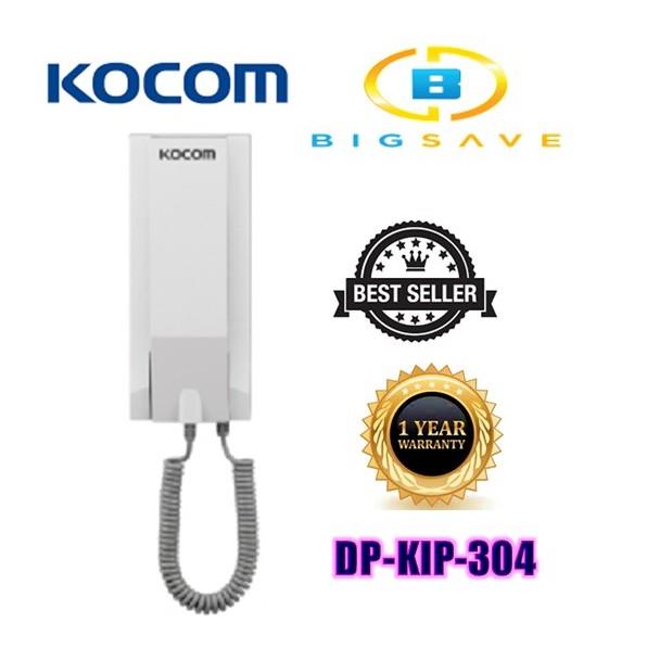 KOCOM 4 CHANNEL DP-KIP-304 AUDIO LOBBY SYSTEM (INTERCOM) | Shopee Malaysia