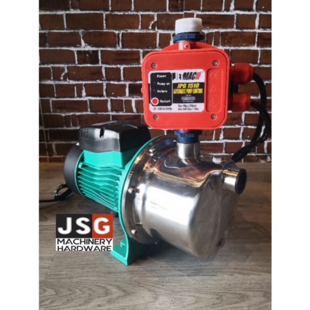 JETMAC JPG5565 STAINLESS STELL SELF-PRIMING WATER PUMP. | Shopee Malaysia
