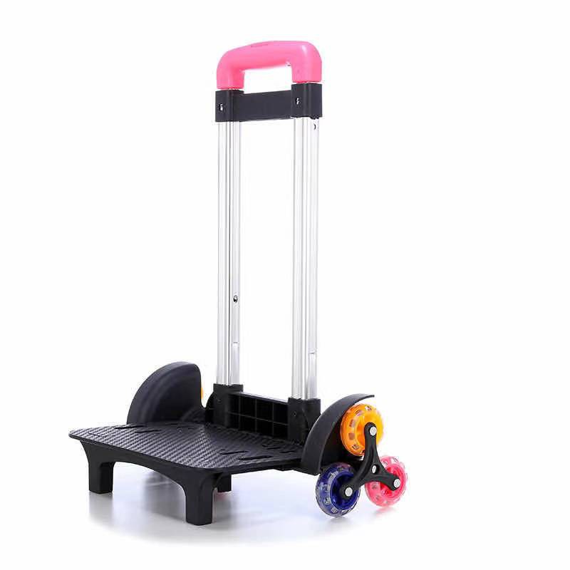 Kid Children Tri 6-Wheel Trolley for School Bag Staircase Bag Trolley ...