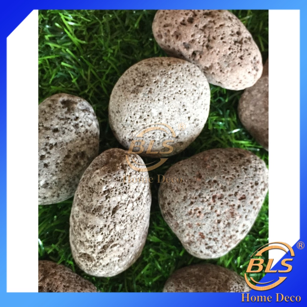 18KG RED LAVA COLOR PEBBLE STONE GARDEN LANDSCAPE DECORATION | Shopee ...