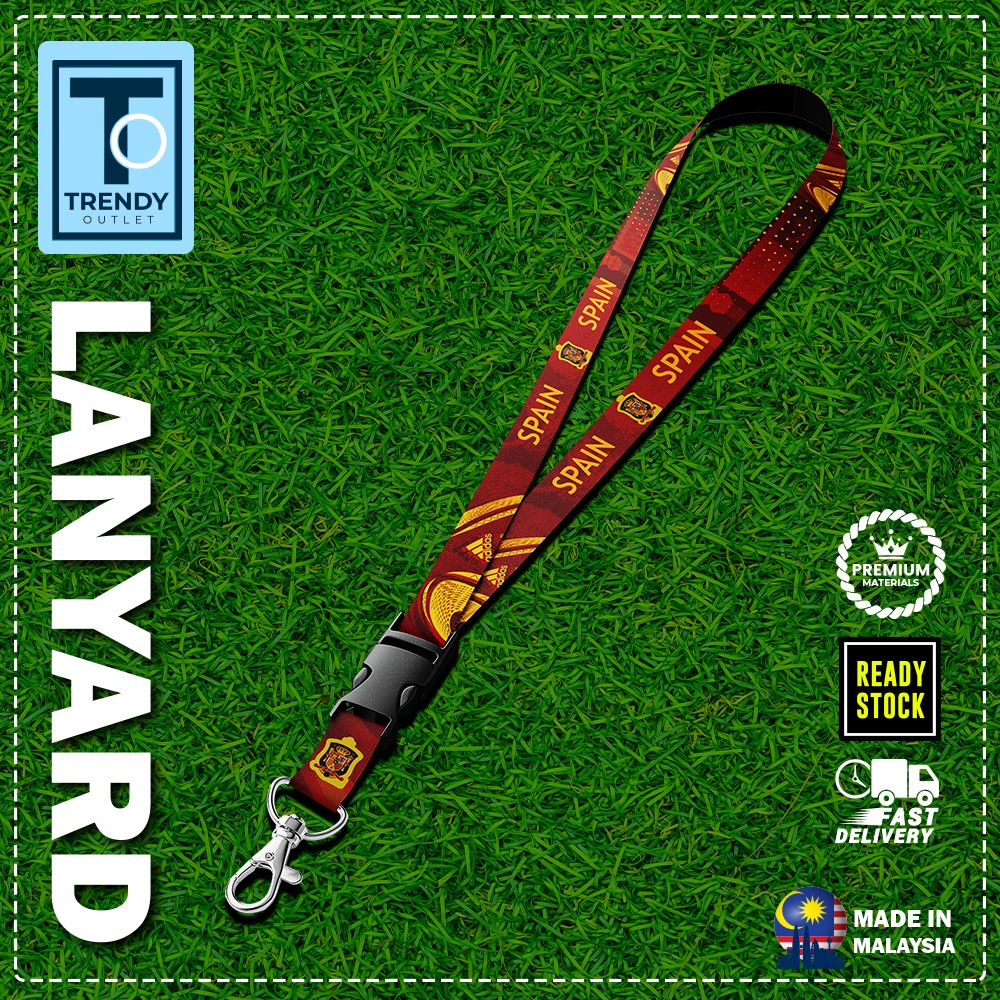 SPAIN EXCLUSIVE LANYARD | Shopee Malaysia
