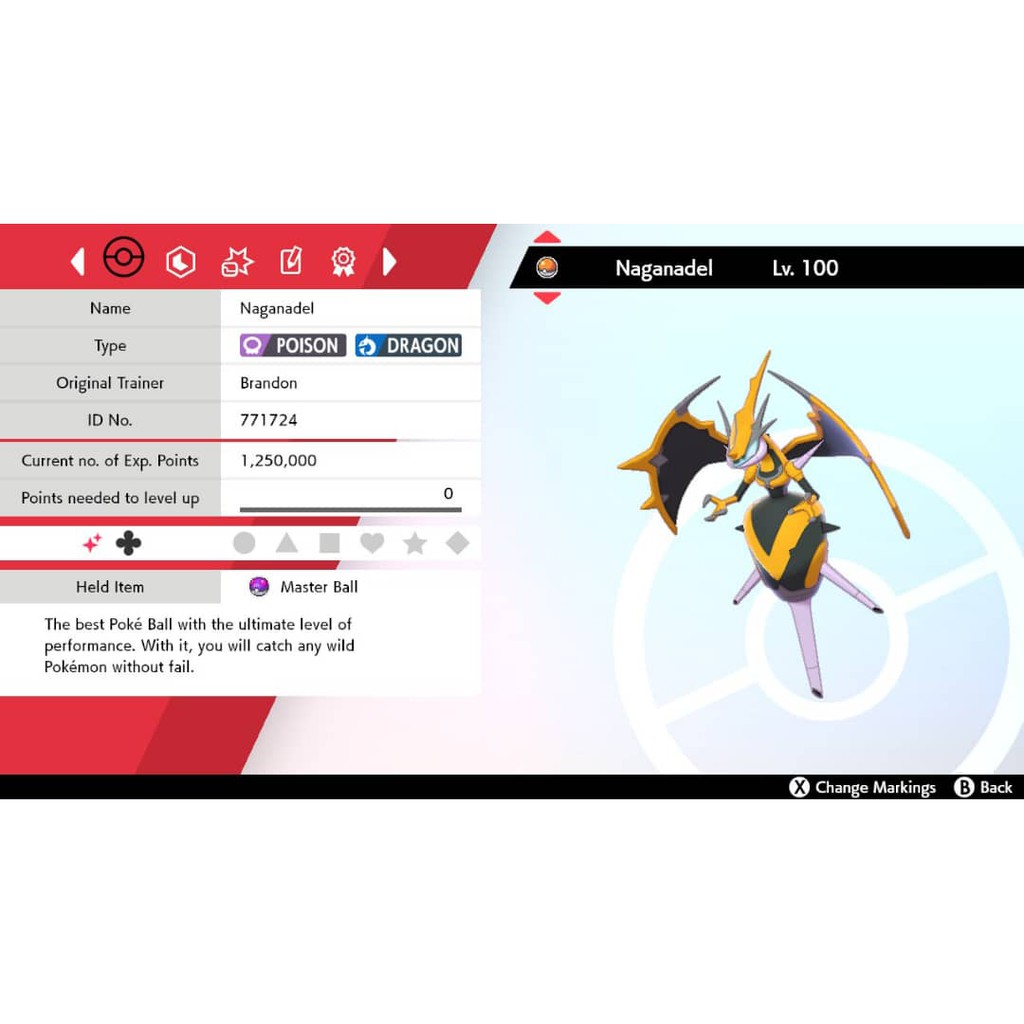 Pokemon Sword & Shield Trade Shiny 6Ivs Naganadel | Shopee Malaysia