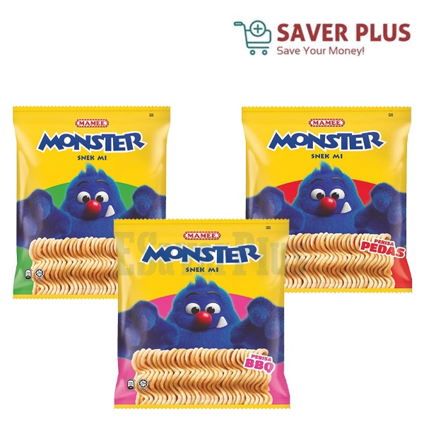 Mamee Monster Family Pack 25G x10's | Shopee Malaysia