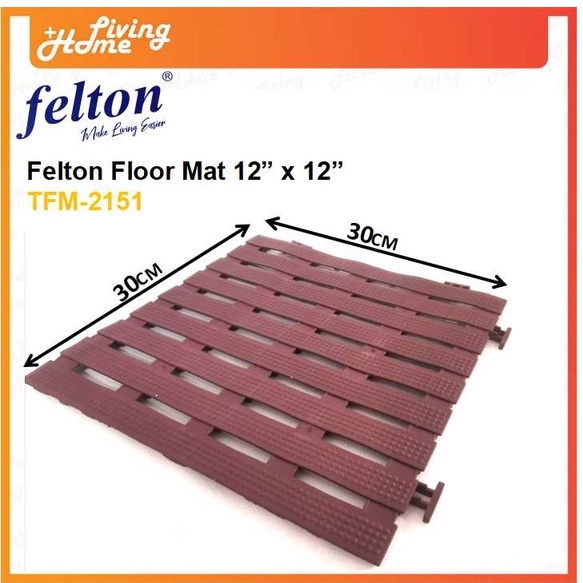 Kitchen / Bathroom Plastic Anti Slip Floor Deck / Floor Mat (Dek Lantai ...