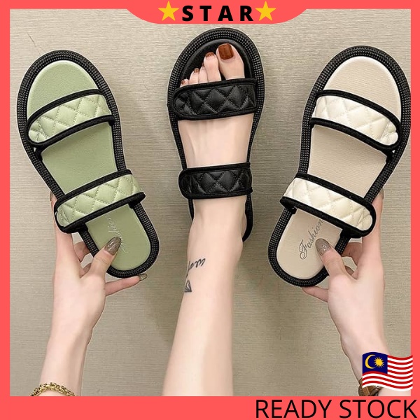 SELIPAR PEREMPUAN / SLIPPER WOMEN (WS004G） | Shopee Malaysia