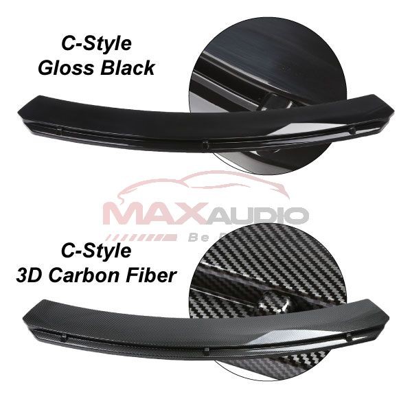 SAMURAI-LIPS Double Layer Universal Car Front Bumper Diffuser Lip AXIA ...