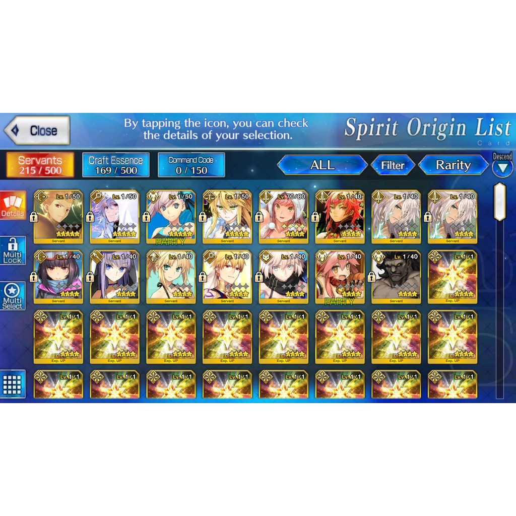 FGO NA Starter Merlin + Gilgamesh + 670 SQ | Shopee Malaysia
