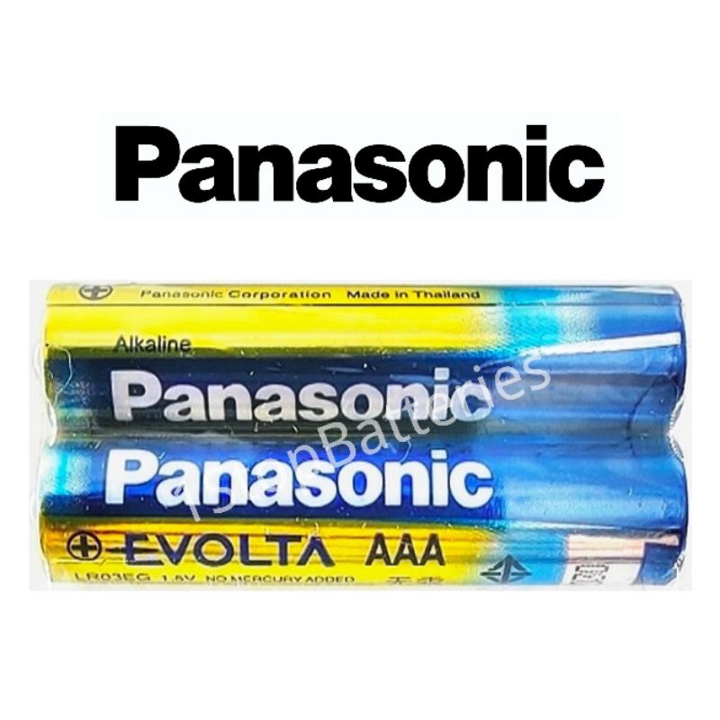 Panasonic Evolta Alkaline 1.5V Shrink Pack(AA 2pcs/4pcs)(AAA 2pcs/4pcs ...