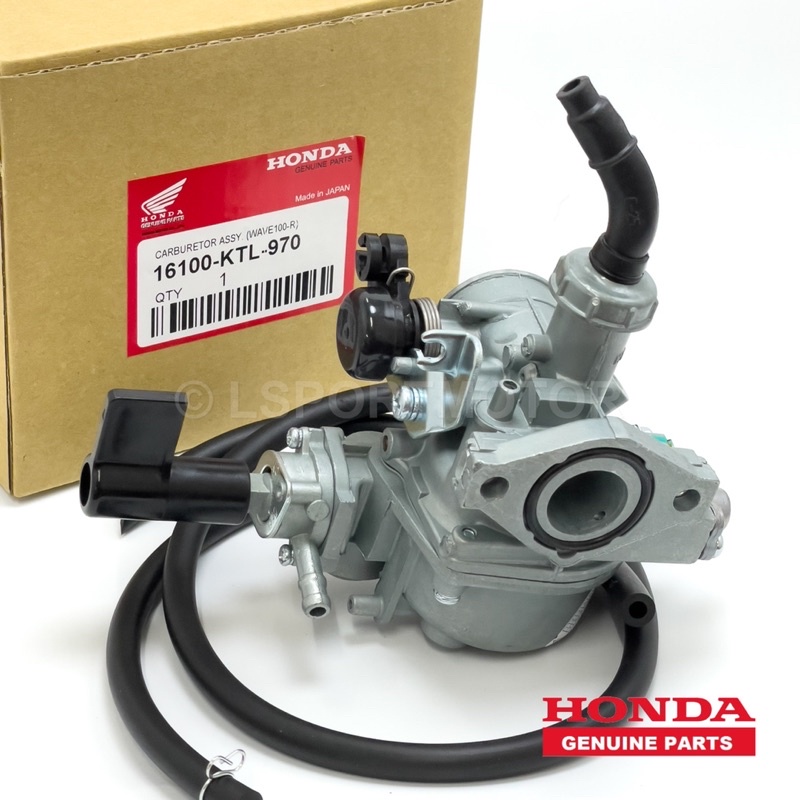 HONDA WAVE100R CARBURETOR ASSY 16100-KTL-970 W100R WAVE100-R | Shopee ...