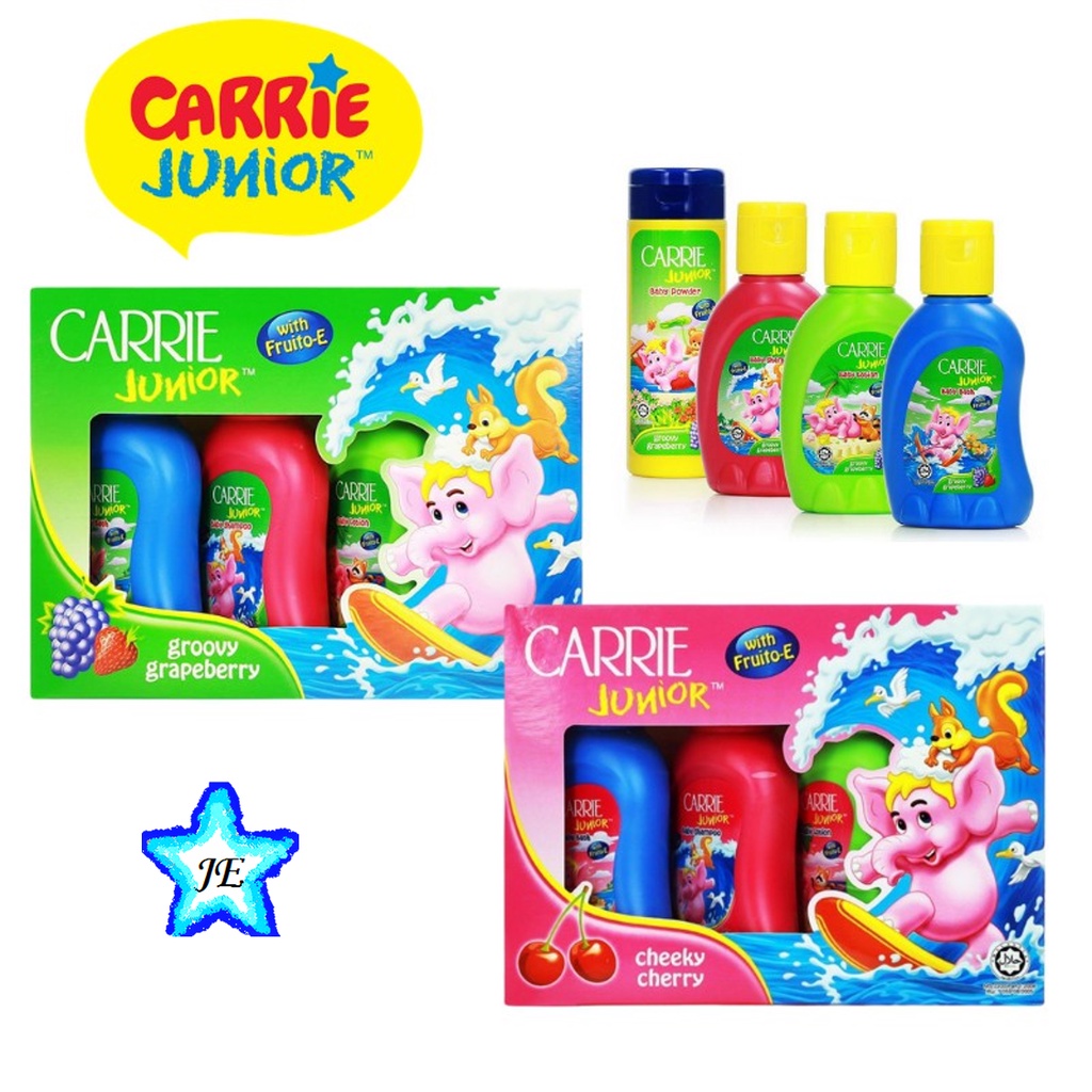 Carrie Junior Mini Gift Pack Travel Pack Set with Fruito-E (Cheeky ...