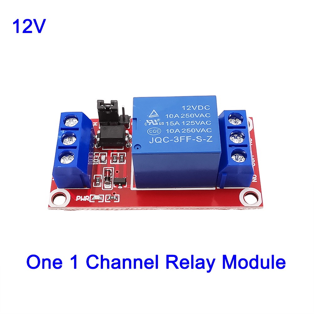 1/2/4Pcs 1 Channel 12V Relay Module Optocoupler DC 12V Relay Output ...