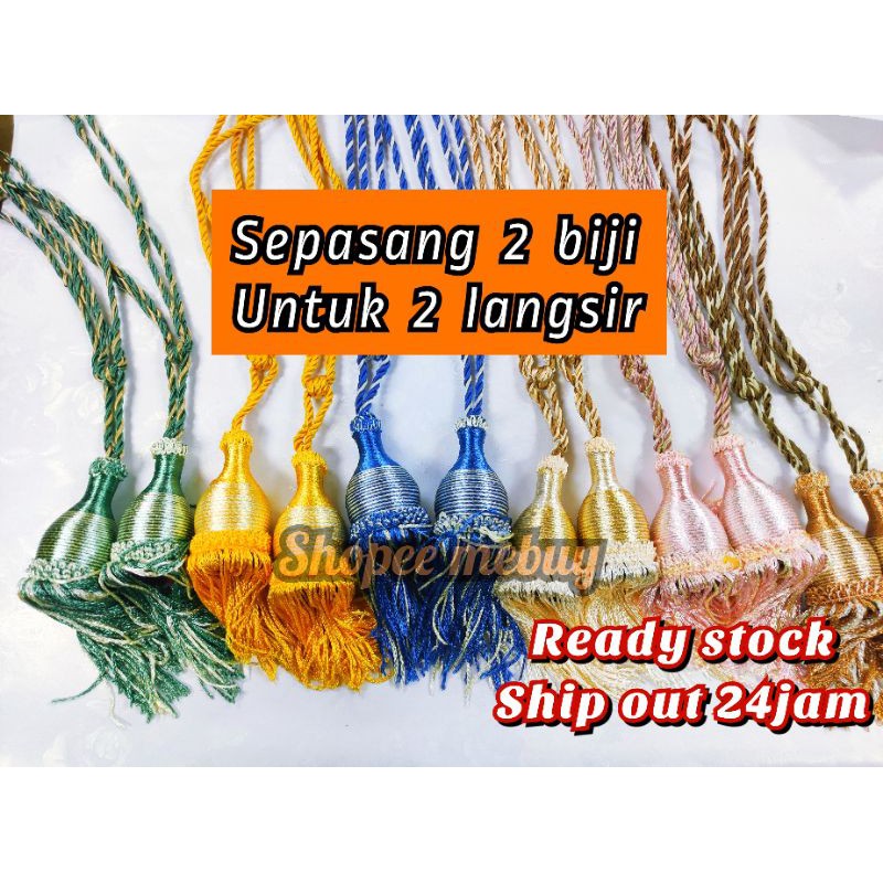 🇲🇾Pengikat langsir 2pcs| sepit langsir| pin langsir| kepit langsir ...