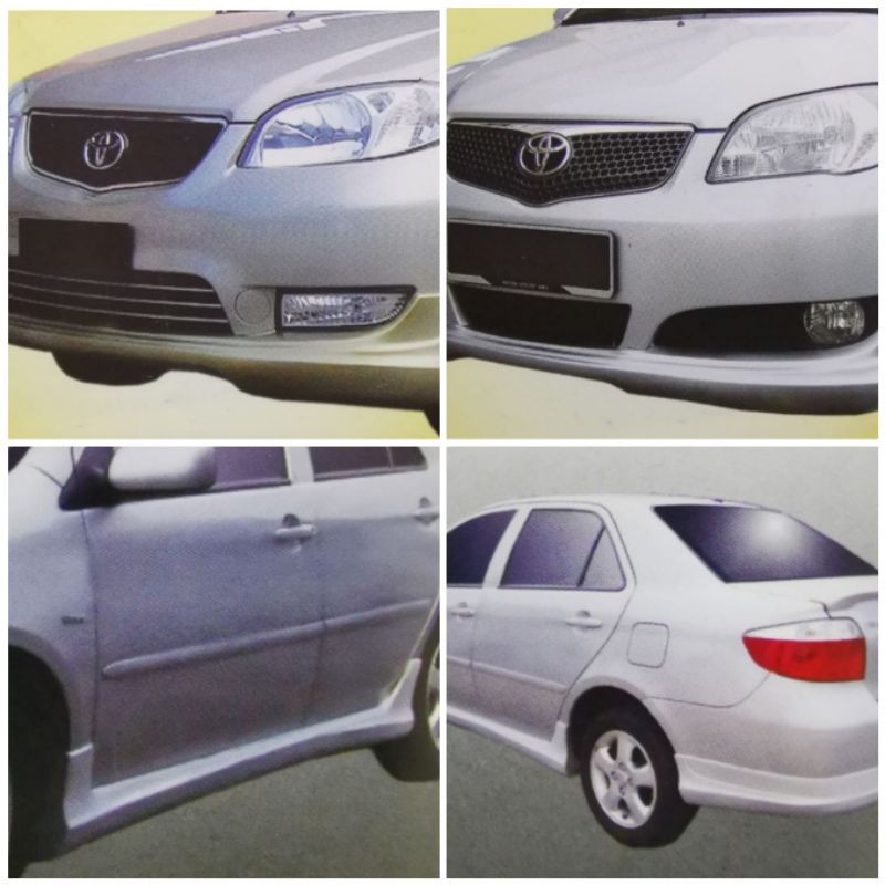 Vios Tom's PU Body Kit-(TVTMS-2003 FS'03, TVTMS-2005 FS'06, TVTMS-SS ...