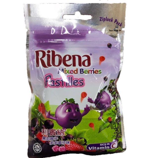 Ribena Mixed Berries Pastilles 40g(New Stock) | Shopee Malaysia