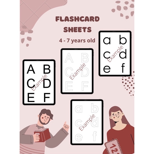 PDF E-Sheet Flashcard Beginner Set (4-7 yr old) | Shopee Malaysia