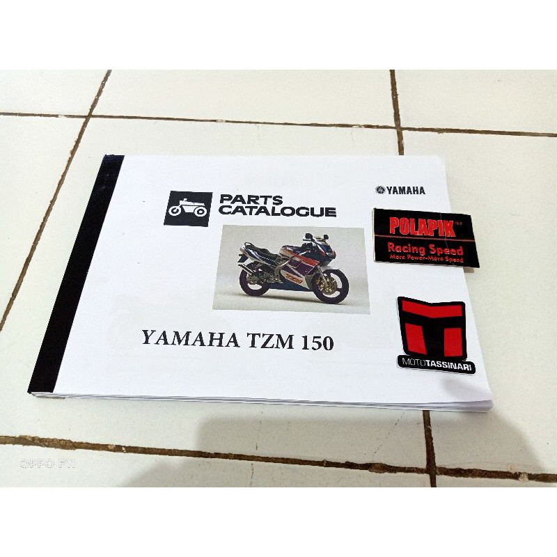 Yamaha Tzm 150 catalog book Yamaha Tzm 150 catalogue Yamaha Tzm 150 ...