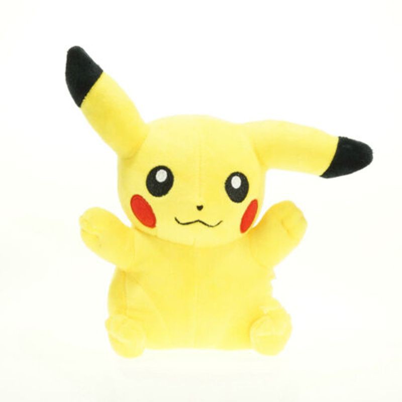 Anime Pokemon Go Stuffed Toys Pikachu Eevee Squirtle Stuff Plush Dolls ...