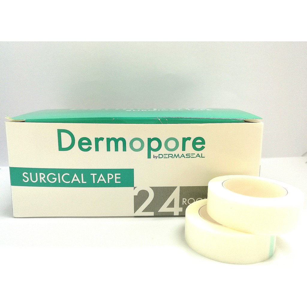 Dermaseal Surgical Tape (Export Grade) 1/2 Inch 10 yards (24's Box ...