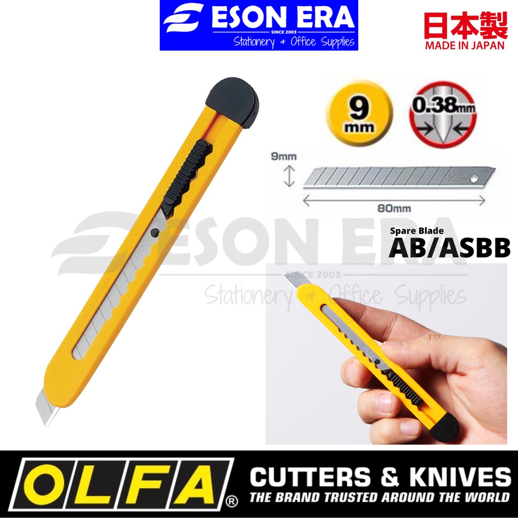 Olfa SPC-1 Cutter Made in Japan Knife Pisau | Shopee Malaysia
