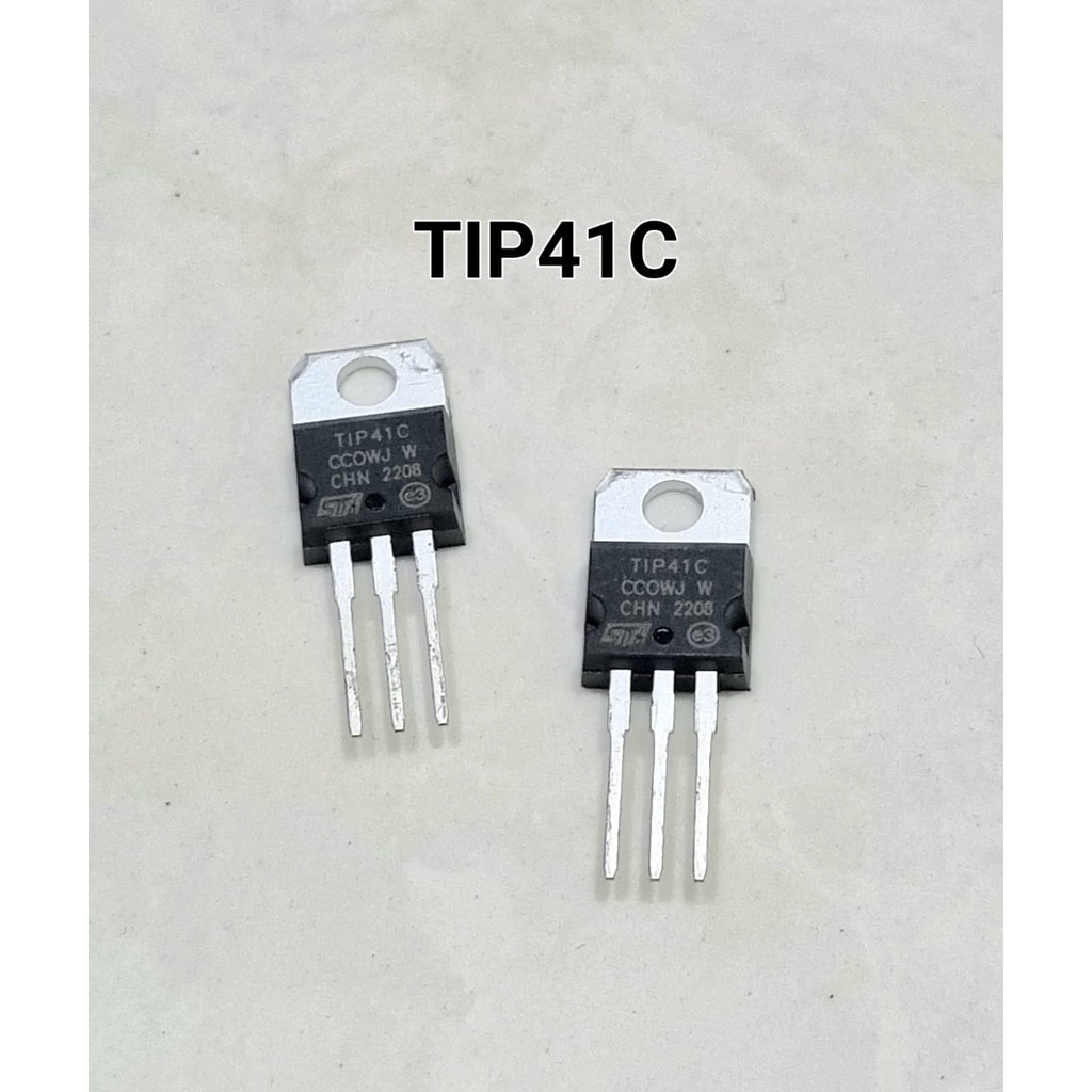 Transistor Tip41 Tip 41 Transistor Tip42 Tip 42 Transistor Tip41c Tip42c Shopee Malaysia
