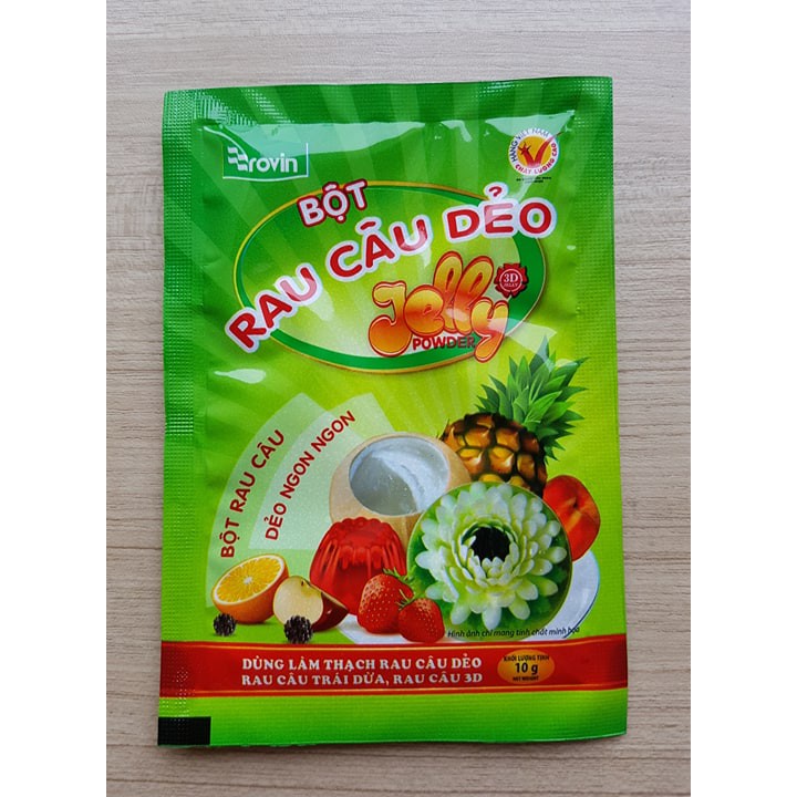 Rovin jelly powder 10g - Bột rau câu dẻo Rovin 10g - Serbuk agar-agar ...