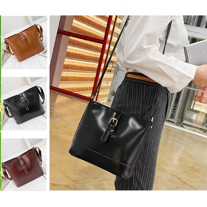 Classic Leather Sling Shoulder Women Handbag Beg Tangan | Shopee Malaysia