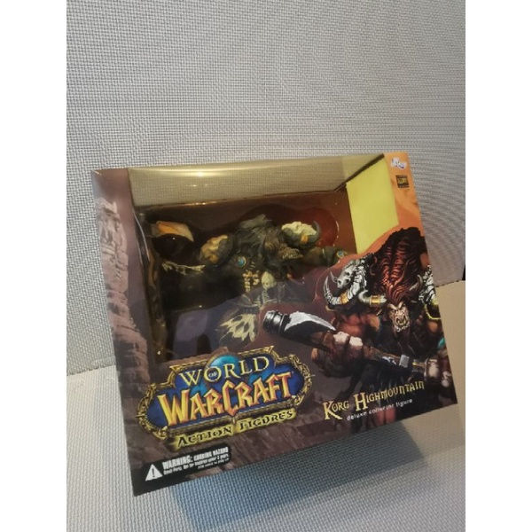 World of Warcraft Korg Highmountain Tauren DC Unlimited Deluxe Figure ...