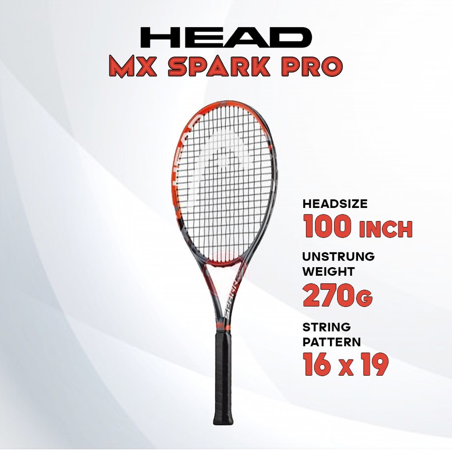 Head MX Spark Pro Tennis Racket / Beginner Tennis Racket Original ...