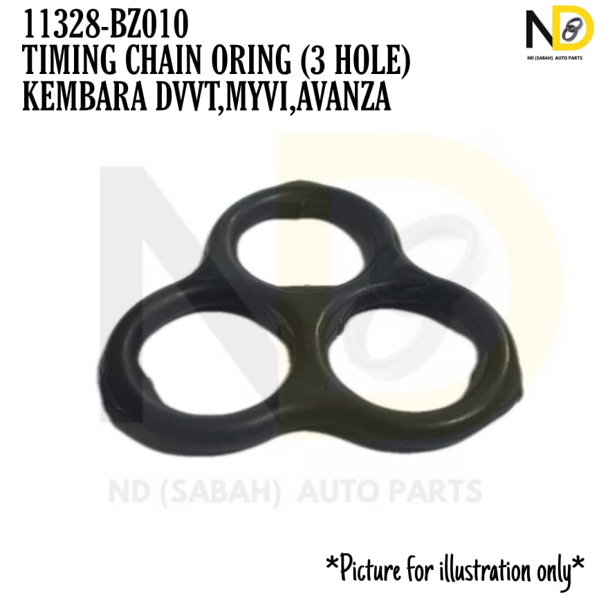 PERODUA MYVI / KEMBARA DVVT / TOYOTA AVANZA TIMING GEAR O-RING & TIMING ...