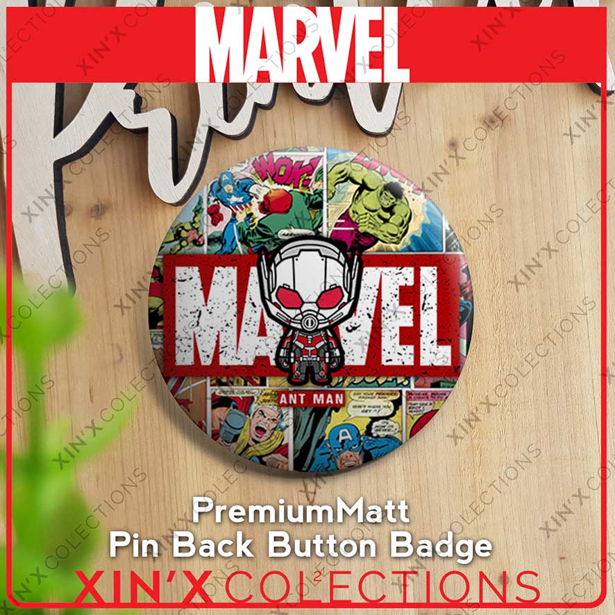 BUTTON BADGE PIN SAFEPIN avengers IRONMAN MARVEL AMERICAN CAPTAIN ...