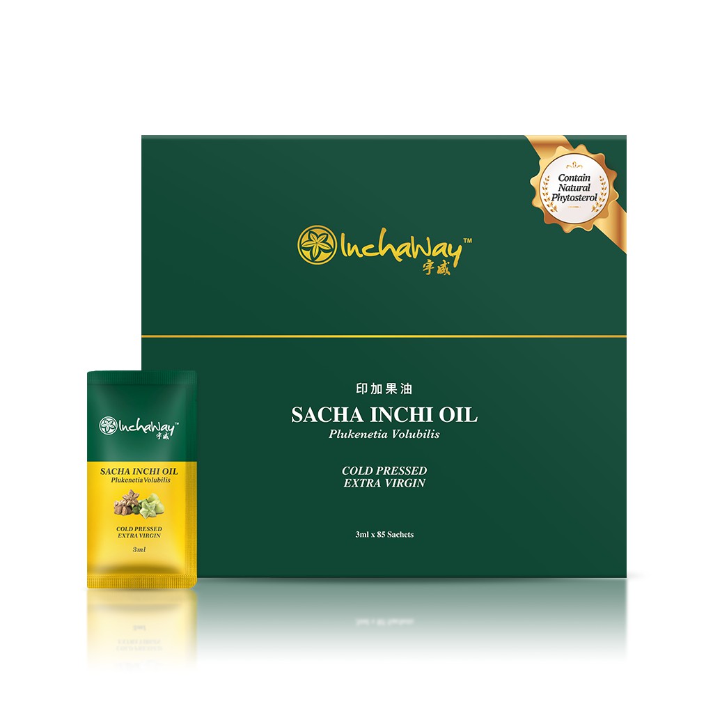 Inchaoil Sacha Inchi Oil (85 Sachets) 印加果油 Minyak Sacha Inchi - READY ...