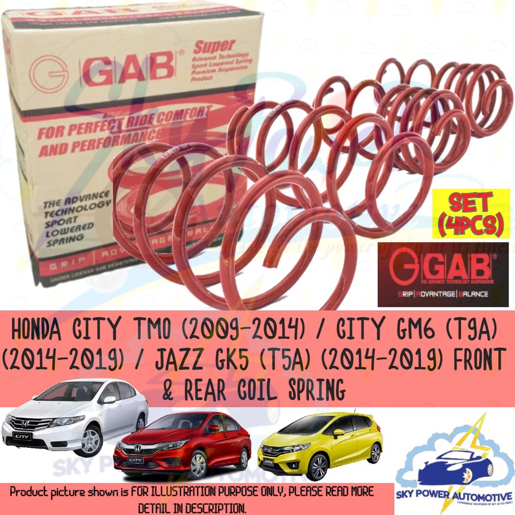 HONDA CITY TMO / GM6 (T9A) / JAZZ GK5 (T5A) (2014-2020) GAB SUPER SPORT ...