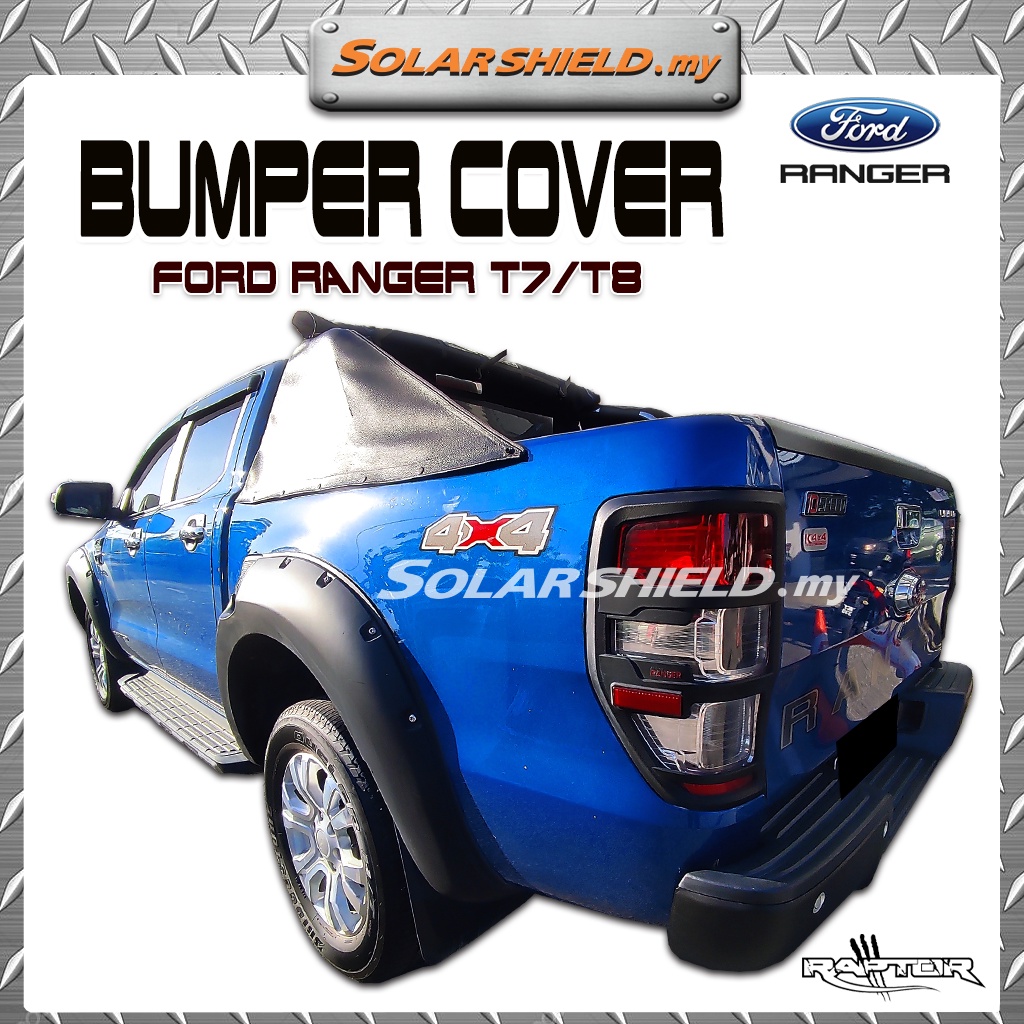 Ford Ranger T6/T7/T8, Raptor,Wildtrack Rear Bumper Cover 4X4 Rear ...
