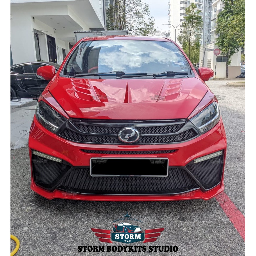 **PERODUA AXIA 2014 - 2020 ( GT ) BUMPER WITH 2K COLOR PAINT - FRP ...