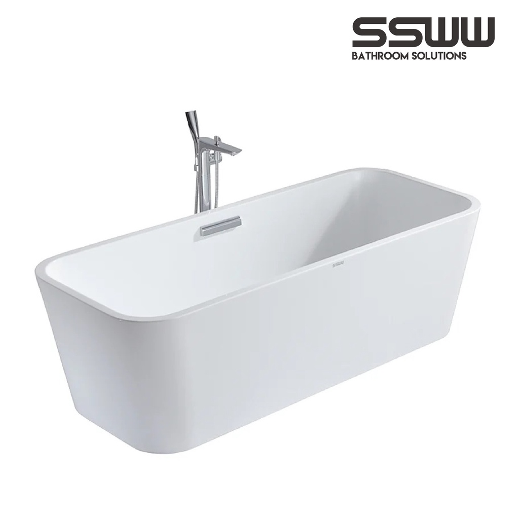 SSWW M702-W FREE STANDING BATHTUB (290 LITRES) | Shopee Malaysia