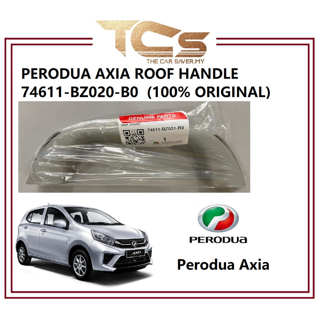 PERODUA Axia Roof Handle Grip Assist 74611-BZ020-B0 (100% Original) *No ...