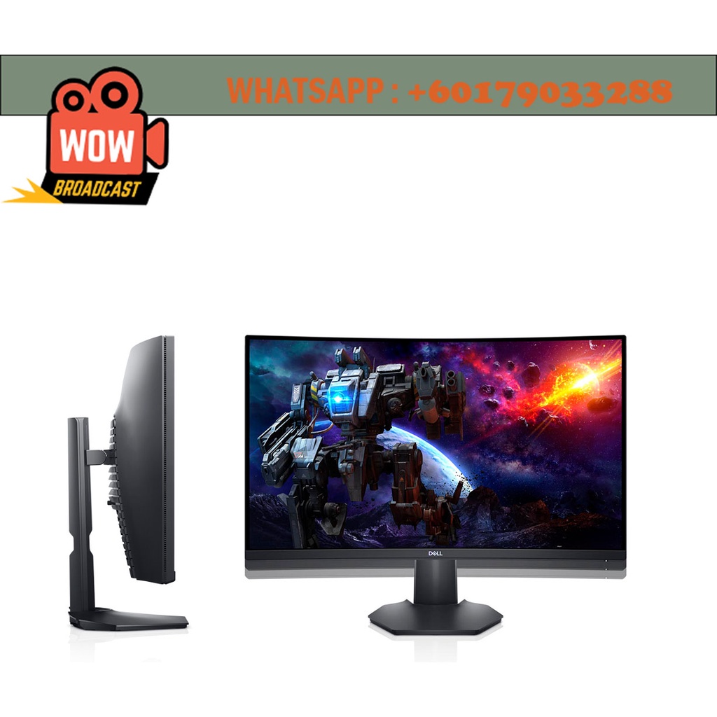 Dell 27 Curved Gaming Monitor – S2722DGM | Shopee Malaysia