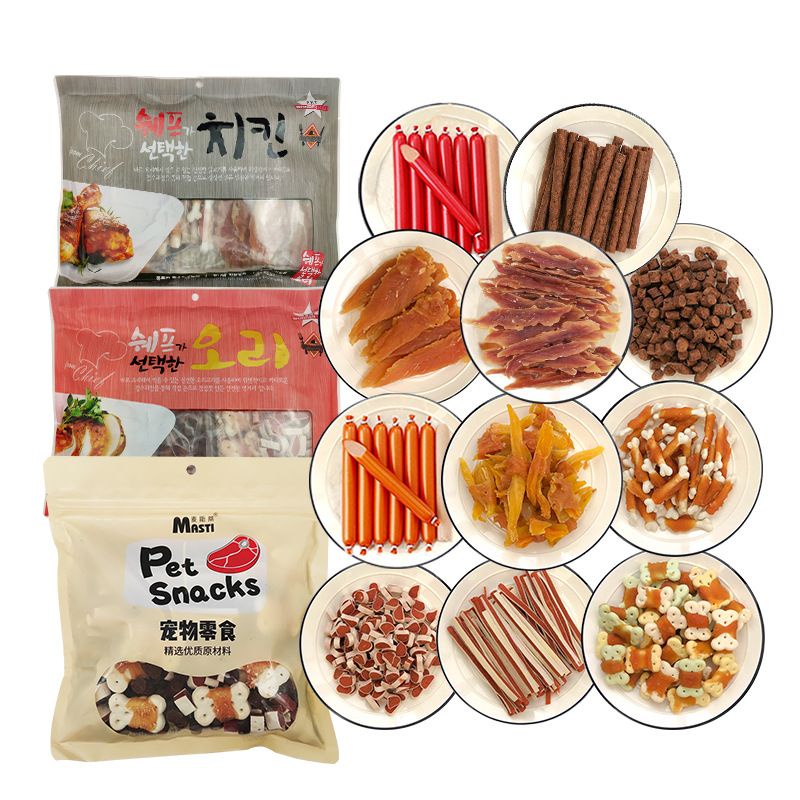 Pets Mixed Big Gift Pack Dog Snack 600g/Dog Treat 600g 狗狗宠物零食混合大礼包 600g ...