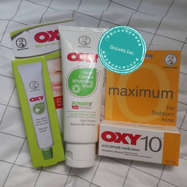Oxy Package 1 (Oxy 10, Oxy Anti Pimple Mark, Oxy Wash) | Shopee Malaysia