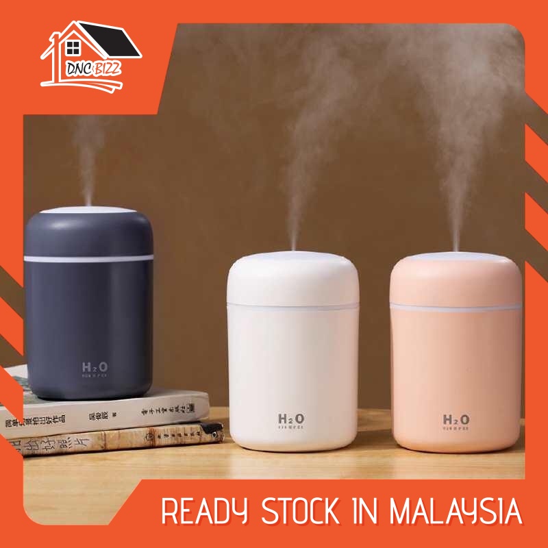 「Stock Ready in M’sia」Ultrasonic Turning Color Cup Humidifier USB ...