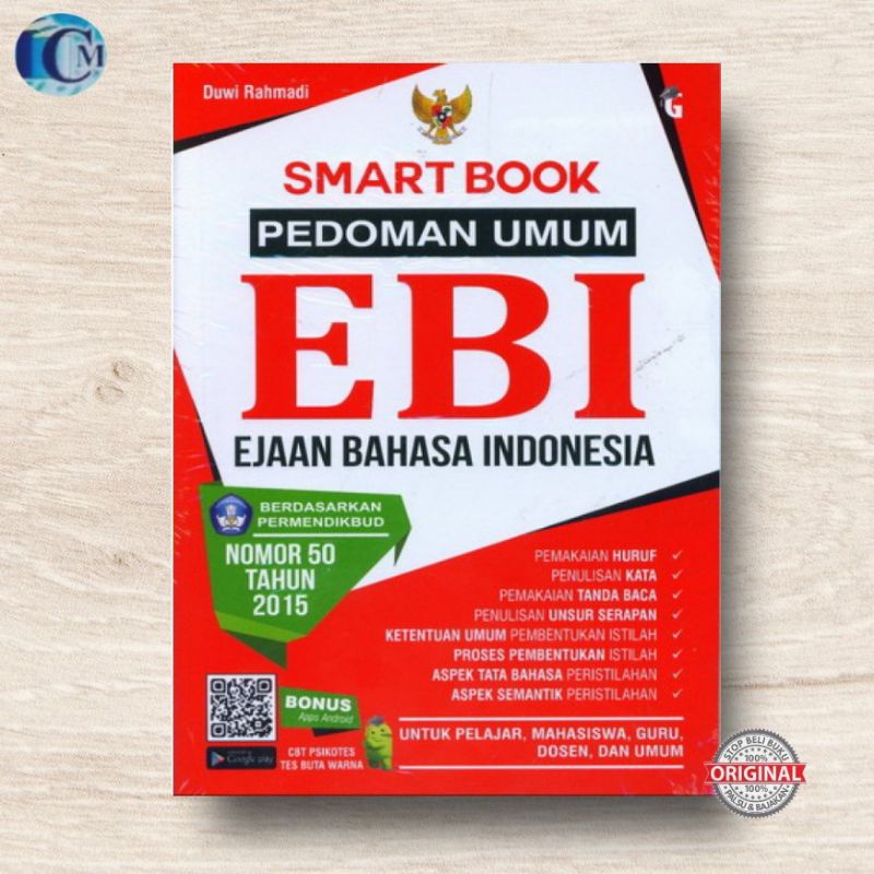 Smart Book Ebi General Guidelines Indonesian Spelling Shopee Malaysia