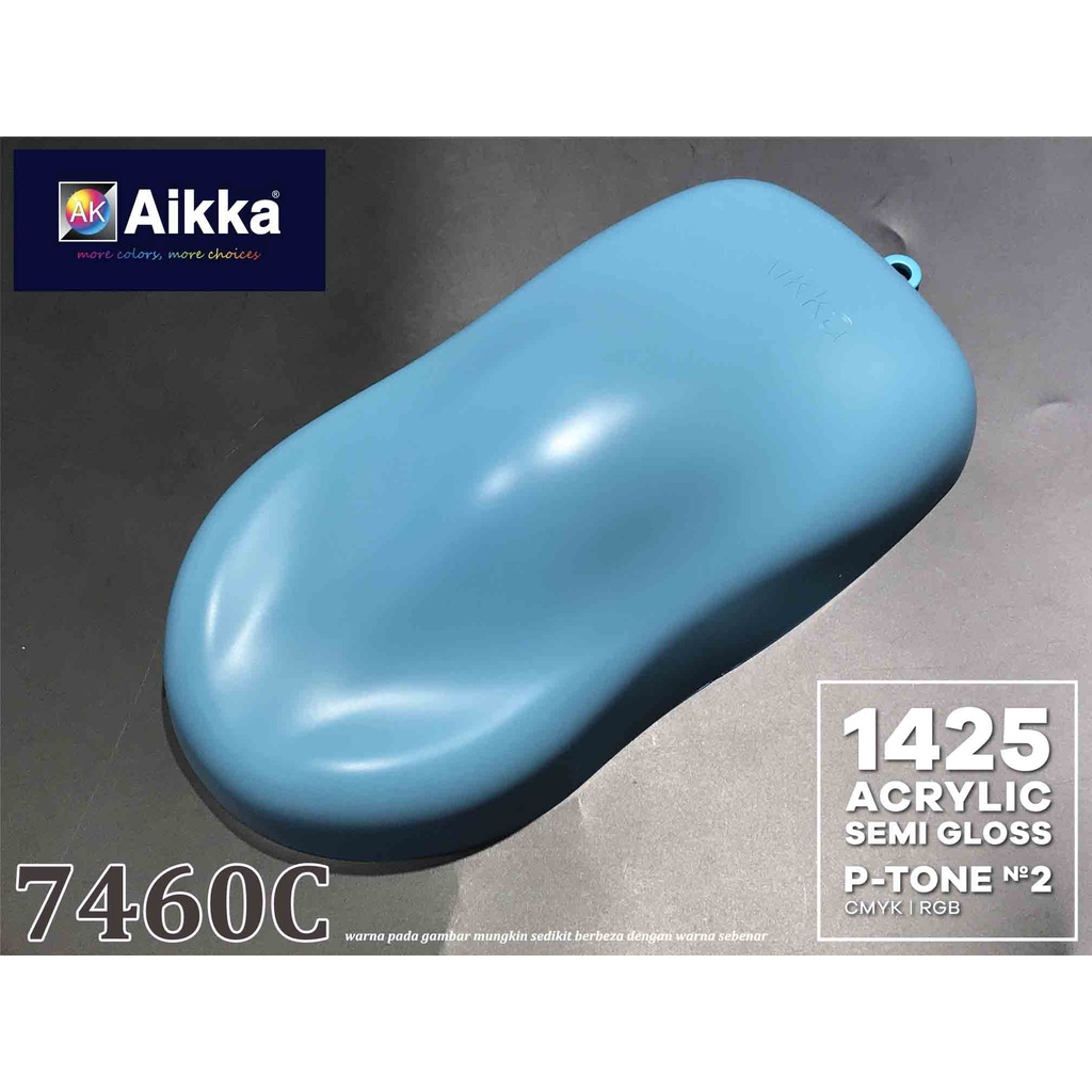 AIKKA Paint PANTONE Colour 7460C / 1425 ACRYLIC SEMI GLOSS PAINT ...