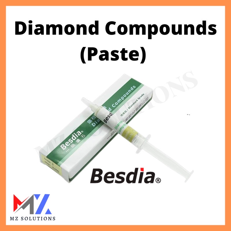 Besdia Diamond Compound Paste|Polishing Lapping Standard Grade|Taiwan ...