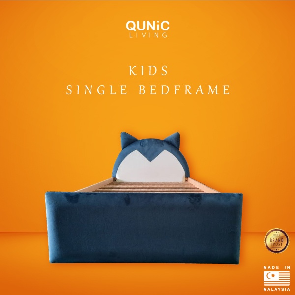 Qunic - Kid SIngle Bedframe - Single Size- kanak Rangka Katil | Shopee ...