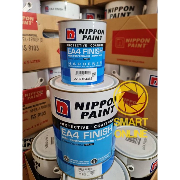 Nippon Paint EA4 Expoxy Floor Paint Finish HB c/w Hardener (4+1) EA7 ...